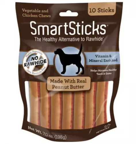 SmartBones SmartSticks Arašídové máslo žvýkačky