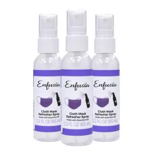 Enfusia cloth mask refresher spray ၊ သင့်မျက်နှာကို သန့်စင်နည်း