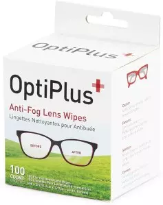 optiplus विरोधी कुहिरो लेन्स वाइप