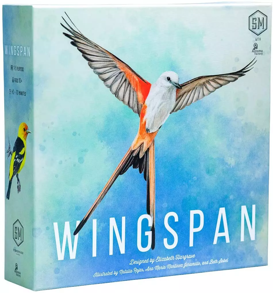 பெரியவர்களுக்கான பலகை விளையாட்டுகள்: wingspan