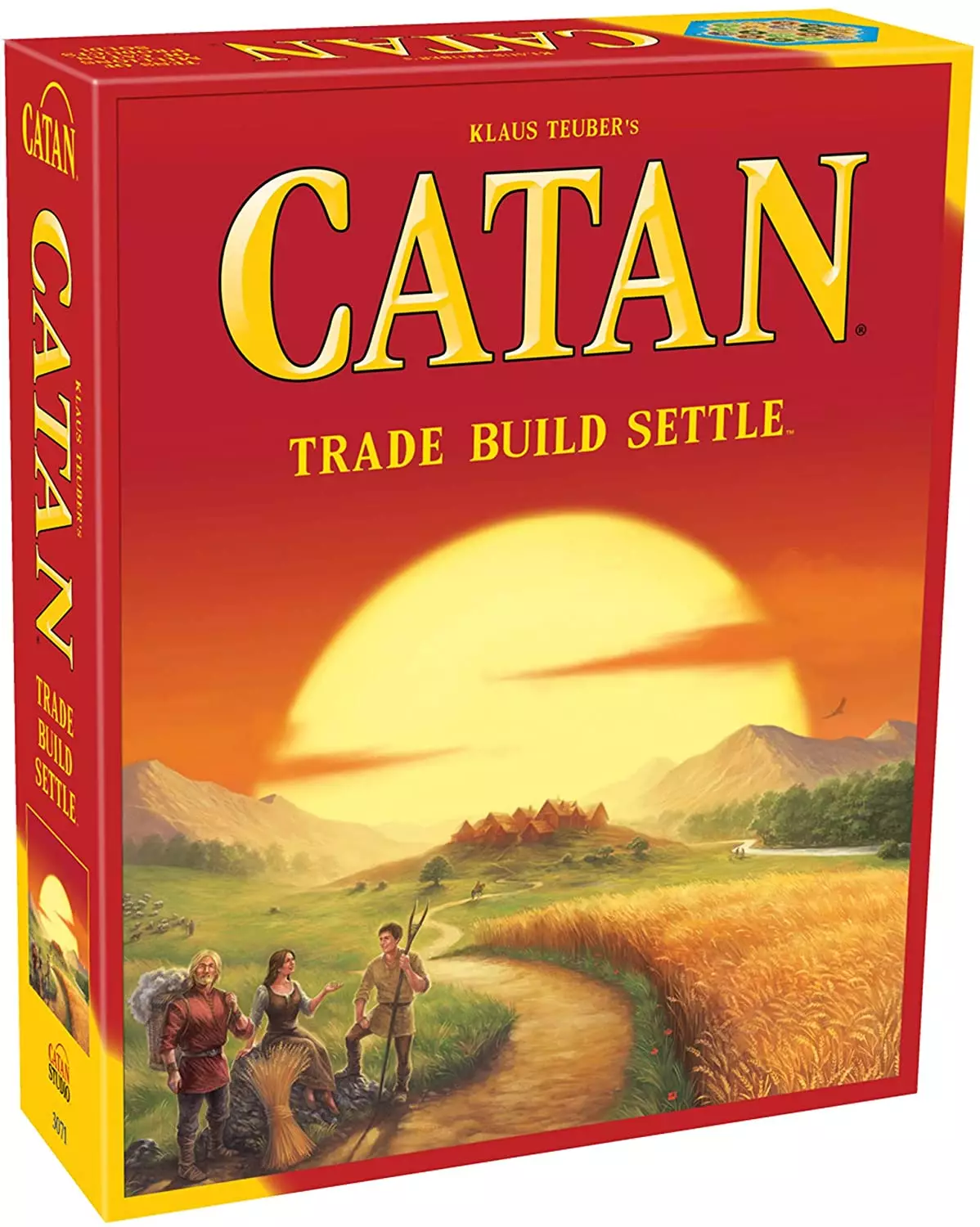 成人棋盤遊戲：Catan