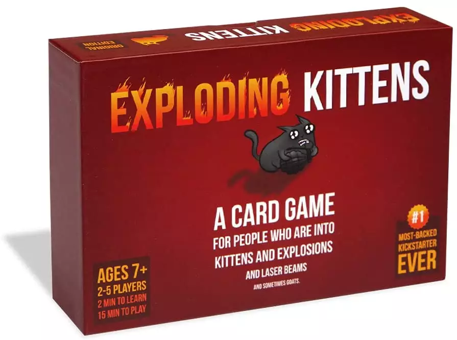 Board ere fun awọn agbalagba: exploding kittens