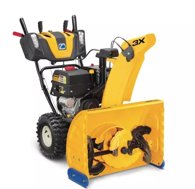 Cub Cadet 3X 26 in. 357 cc Gas Snow Blower Tiga Tahap dengan Electric Start dan Steel Chute, Power Steering dan Heated Grips