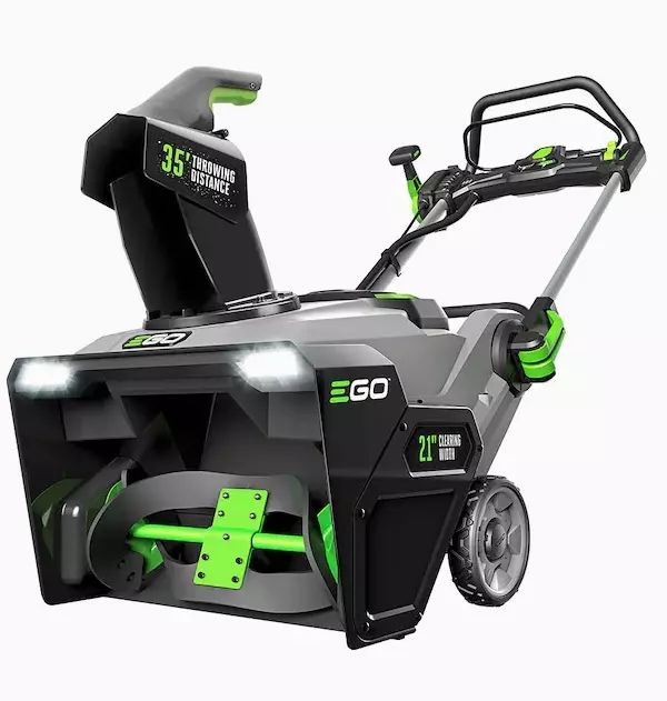 EGO POWER+ 56-volt 21-in Single-stage Brushless Cordless Electric Snow Blower 5-Ah (Termasuk Baterai)