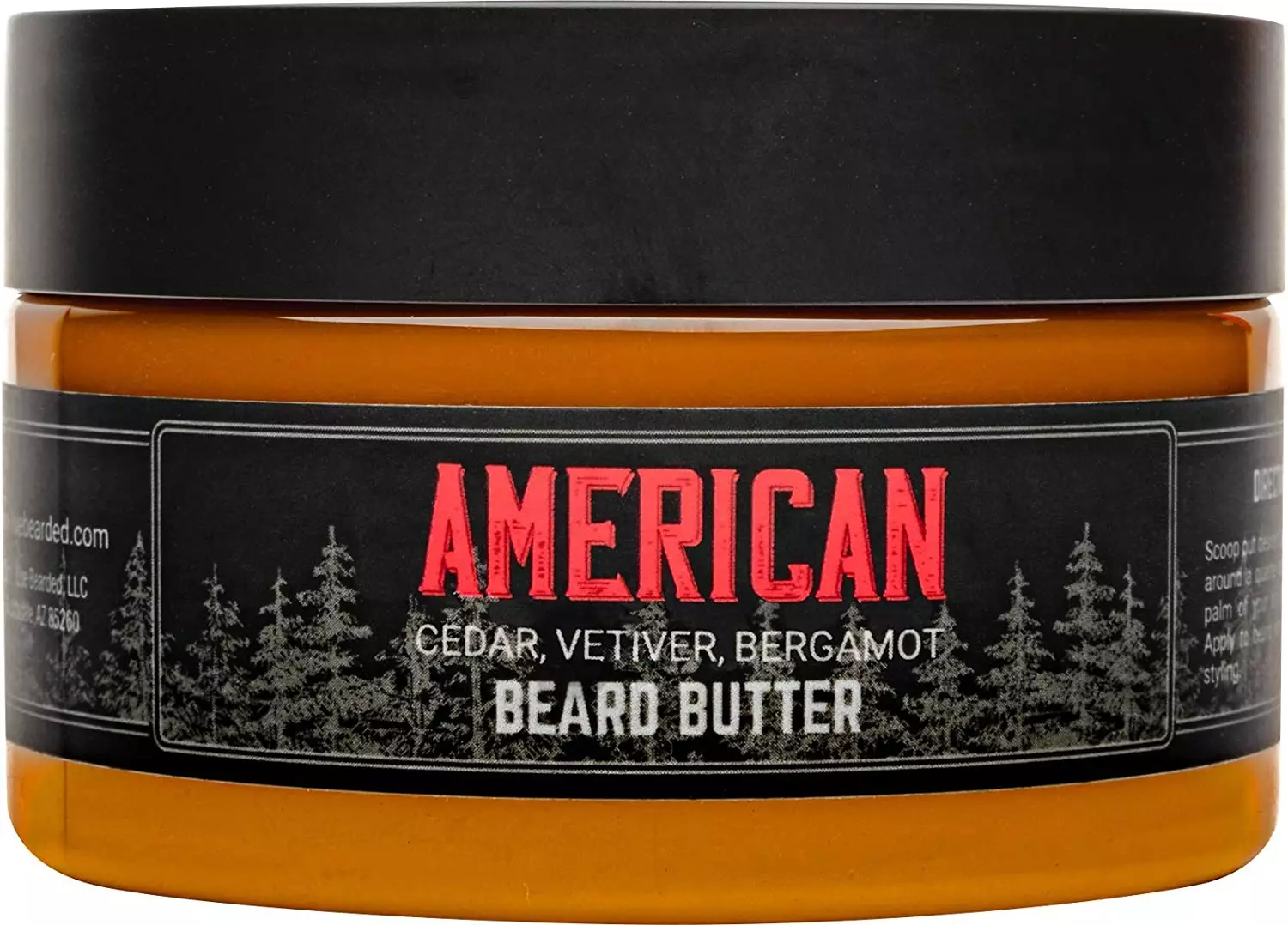 Live Bearded Beard Butter i amerikansk duft; beste skjeggsmør
