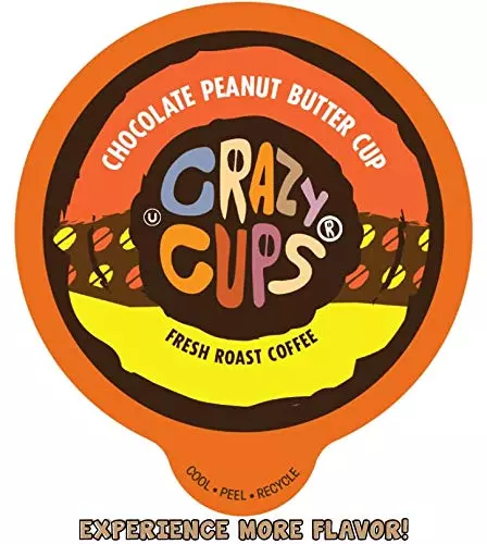 Crazy Cups з шакаладам і арахісавым маслам K-Cup