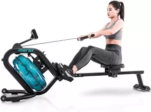 Merax Water Indoor Rowing Machine mesin dayung terbaik
