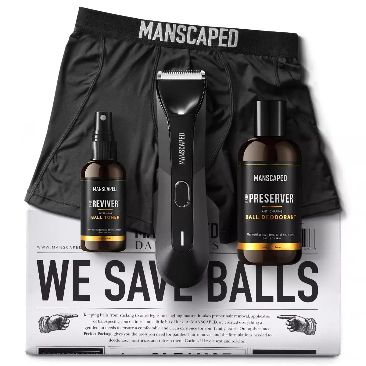 Manscaped Perfect Package 4.0 to'plami