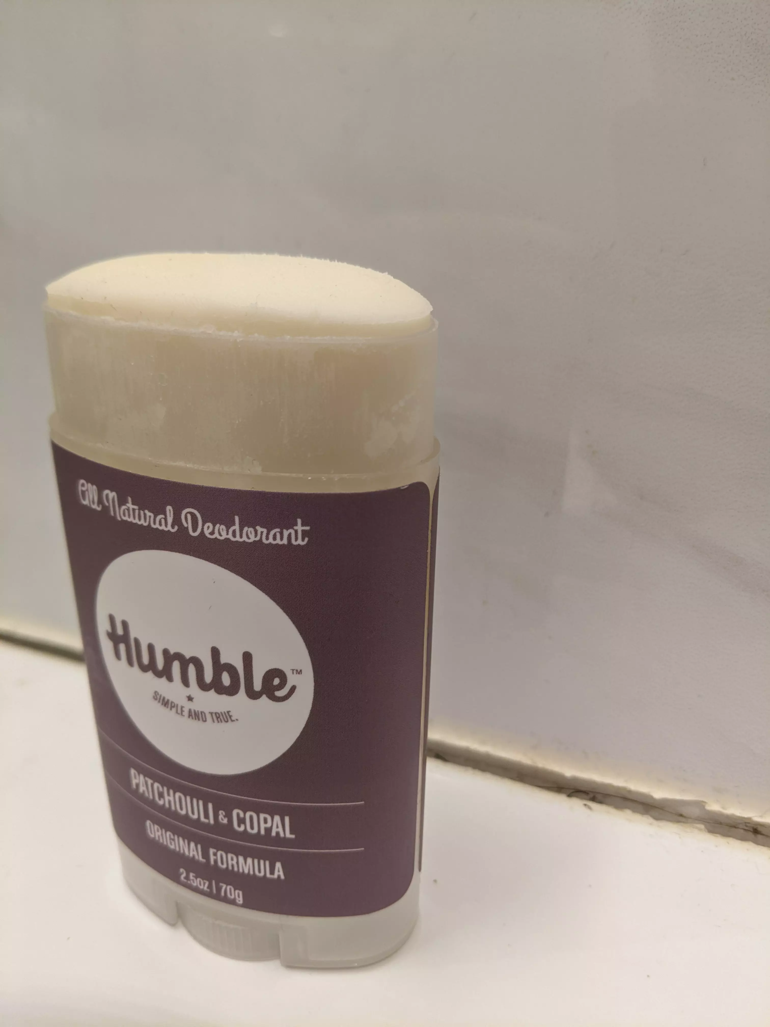 Humble Deodorant stick bleatsteld