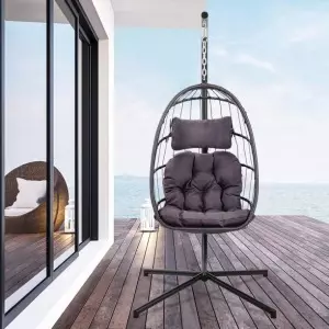 uhomepro Utendørs Hengende Egg Swing Chair