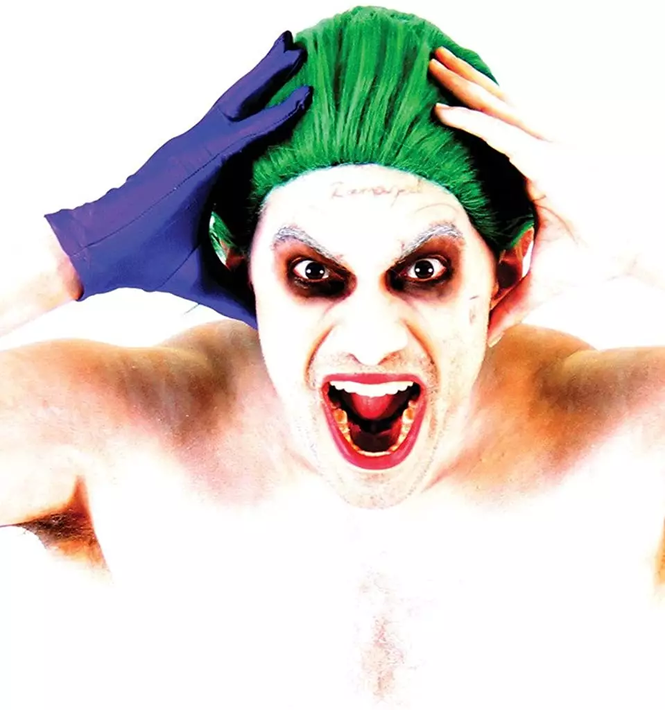 Joker Haha Grön peruk