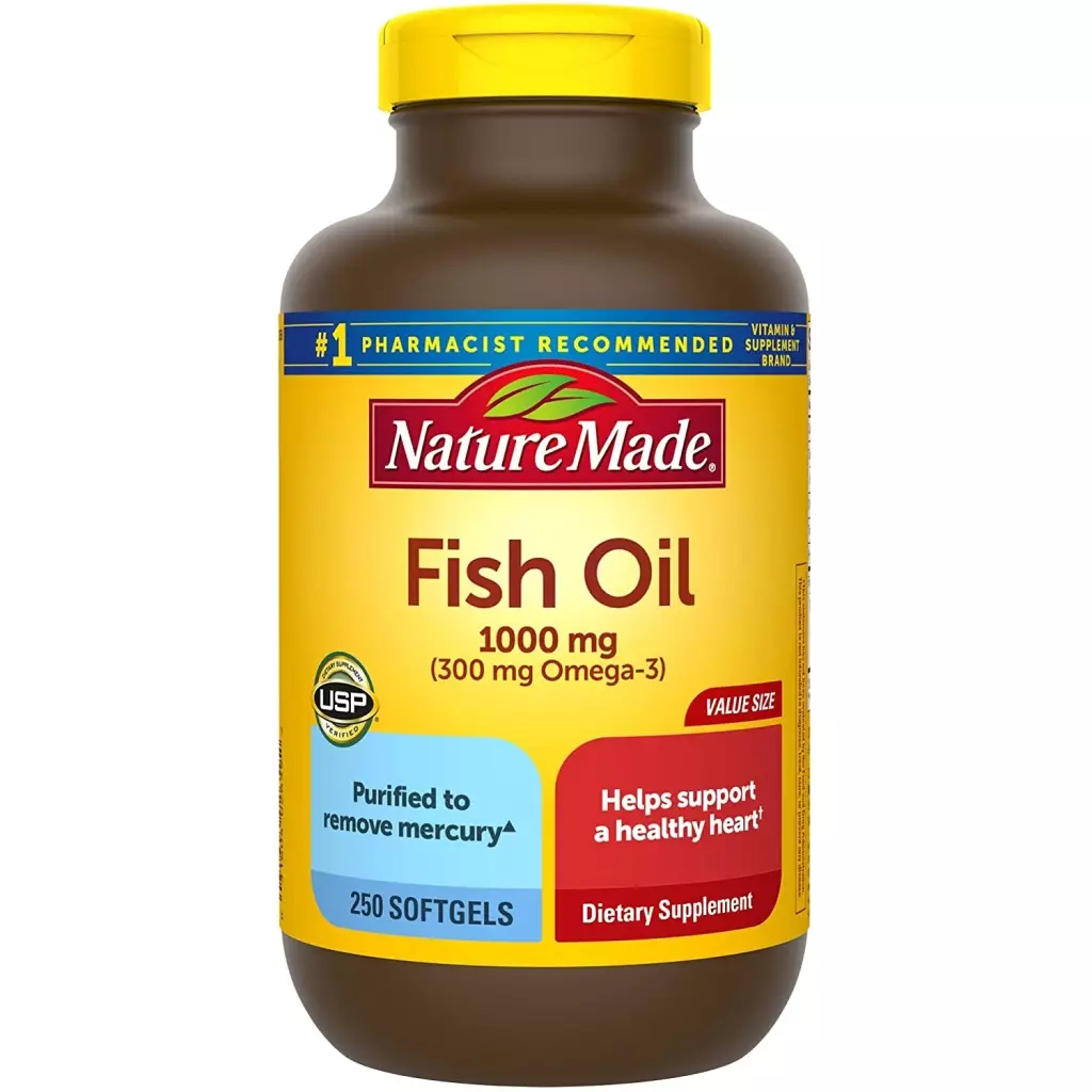 天然鱼油补充剂
