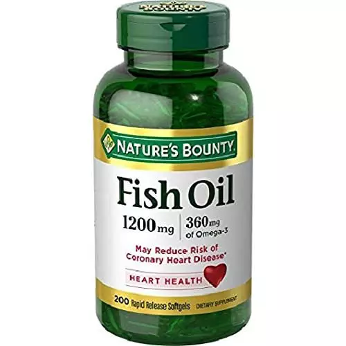 Isengezo se-Nature's Bounty fish oil