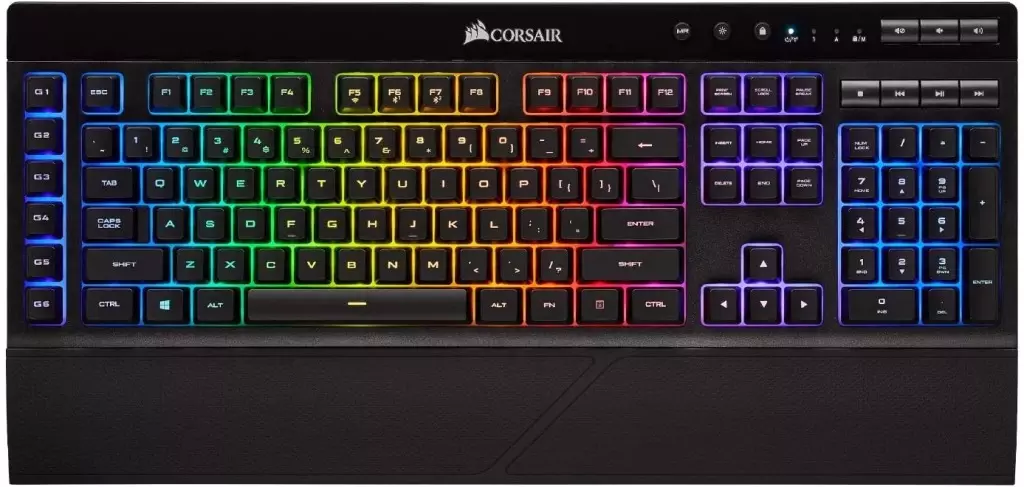 Tastierë lojërash me valë Corsair K57