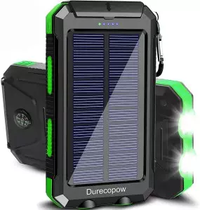 Beste multi-oplaadbare powerbanks durecopow solar