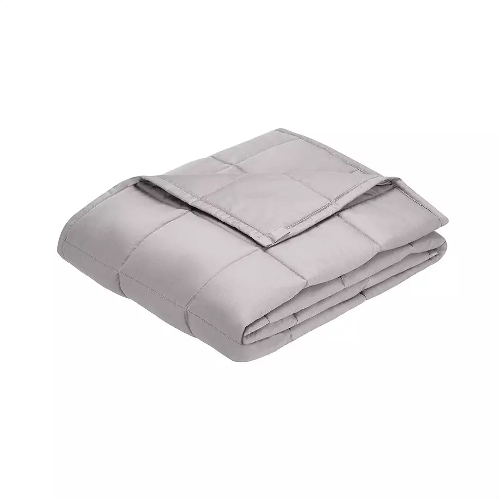 Amazon basics weighted blanket