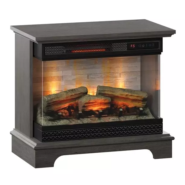 PanoGlow 3D Infrared Quartz Electric Fireplace