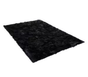 ije na m faux fur area rug