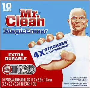 mr clean magic eraser ypač patvarūs valymo pagalvėlės