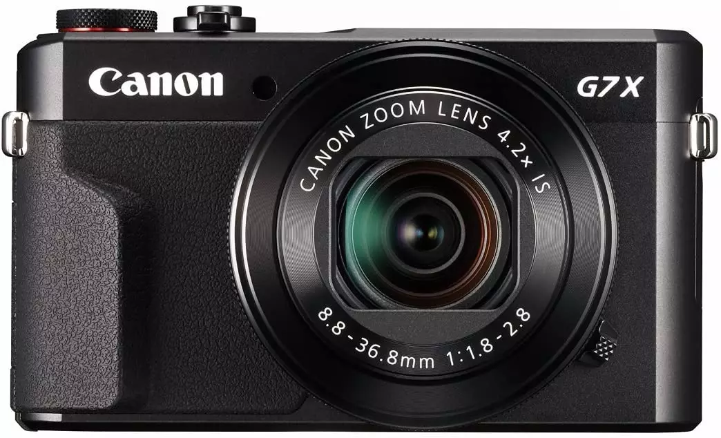 काळ्या रंगात Canon PowerShot G7 X मार्क II