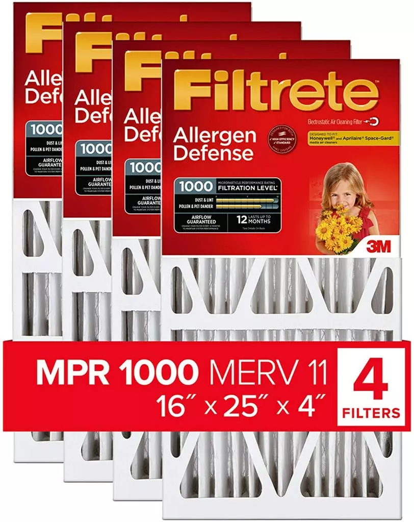 Filtrete Micro Allergen ការពារ