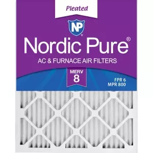 Nordic Pure pleated AC isihluzi somlilo, izihluzi eziko