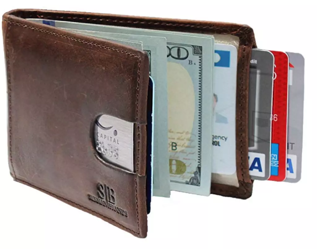 Serman Brands Smart Wallet; pinakamahusay na smart wallet