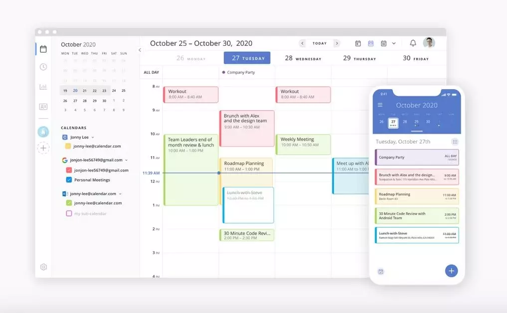 Календар, најдобри календарски апликации за 2021 година