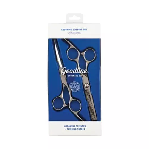 ក្រុមហ៊ុន Goodline Grooming Co. Premium Grooming Scissor Duo