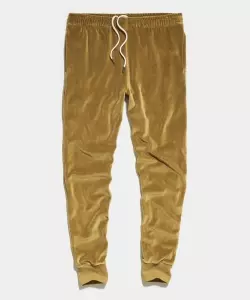 Pantalón de chándal marrón bronce