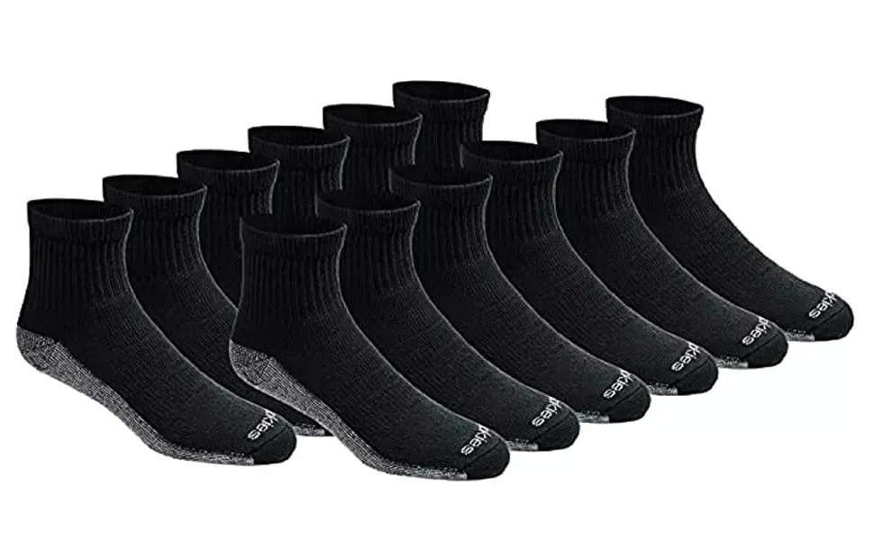 Dickies moške četrtinske nogavice Dri-tech Moisture Control, najboljša krema za športna stopala