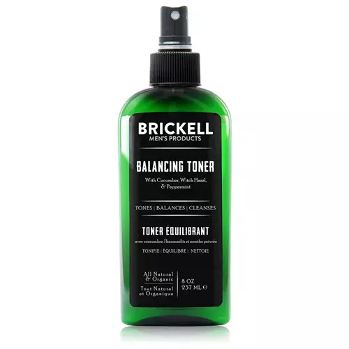 Brickell Balancing Toner ، أفضل منتجات العناية بالبشرة للرجال