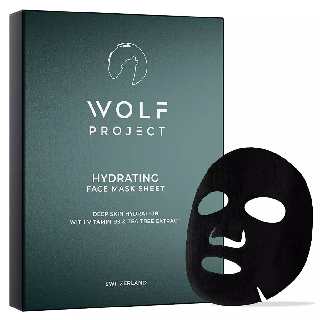 Masque en feuille hydratant Wolf Project