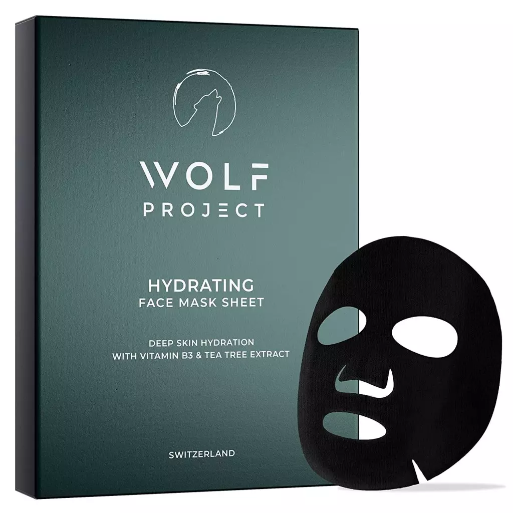 Maskë për çarçafë hidratues Wolf Project