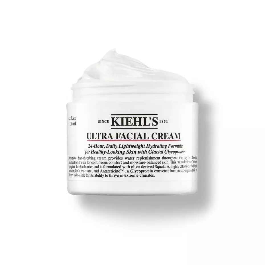 Kiehl's Ultra Facial Cream, lihlahisoa tse ntle ka ho fetisisa tsa letlalo la banna