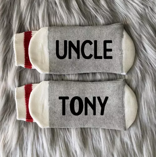 custom uncle socks