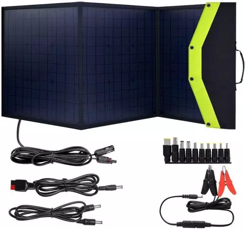 ACOPOWER nešiojamųjų saulės baterijų rinkinys