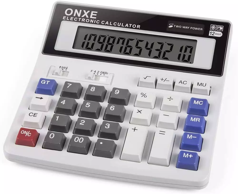 Kalkulator éléktronik ONXE