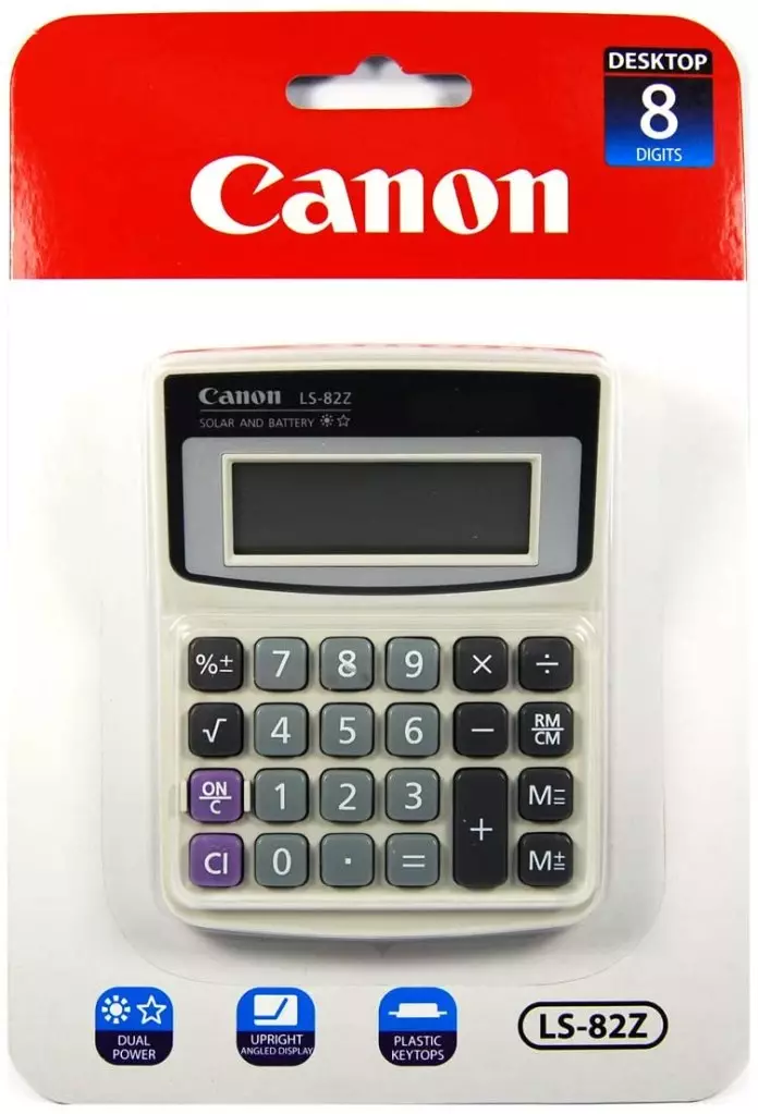Canon LS-82Z Fuafuaga Taulima, calculator sili ona lelei