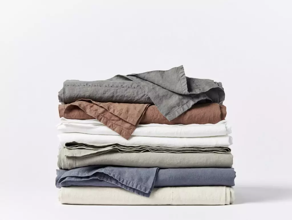 Coyuchi Organic Relaxed Linen Sheet Set