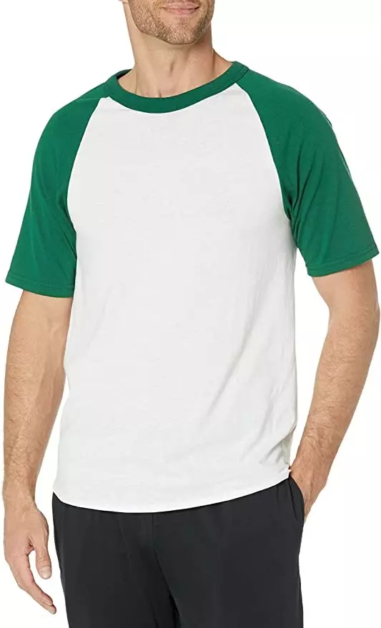 Tricou cu mânecă raglan verde, costume de joc cu calmar