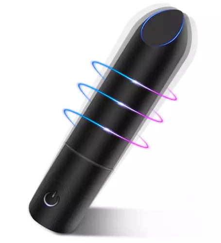 Vibrador de bala Secret Lover amb punta angulada