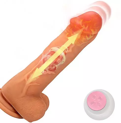 Leyuto/b Thrusting Dildo Vibrator