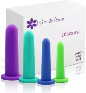 intimate Rose dilators, cov khoom ua si sib deev zoo tshaj plaws ntawm Amazon