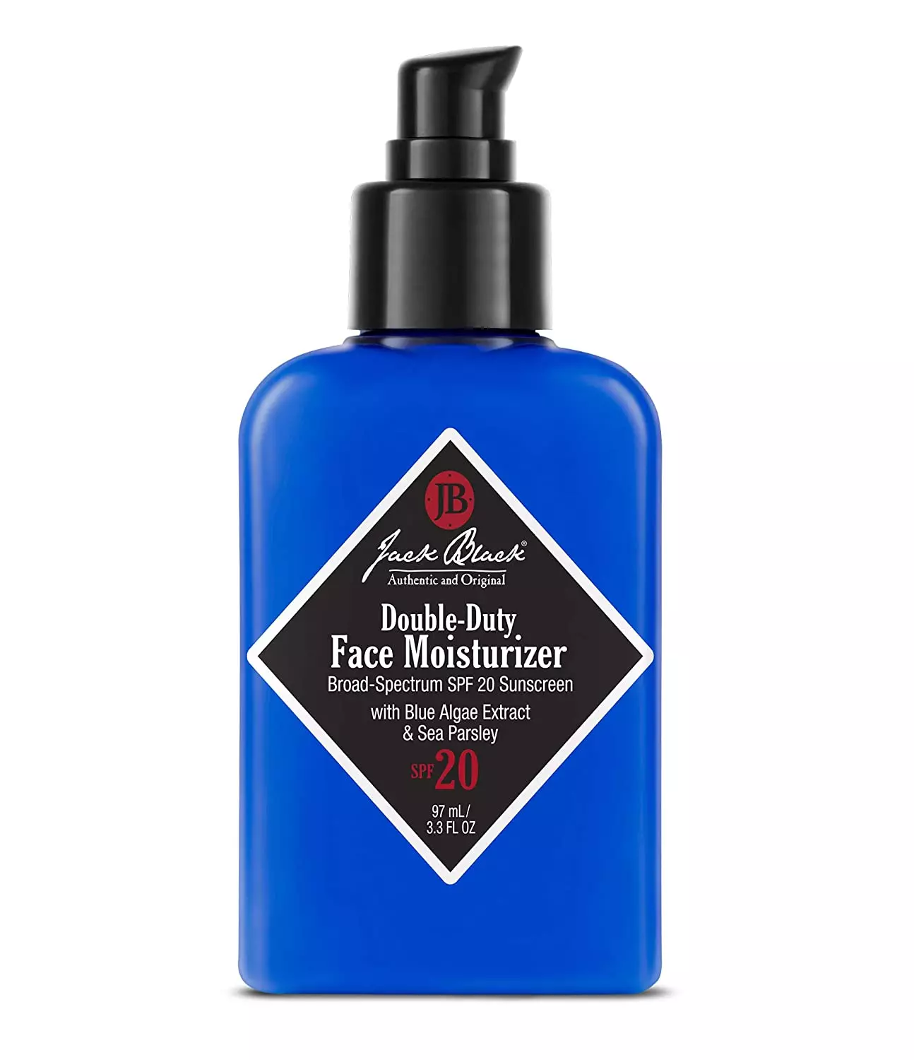 Jack Black Double Duty Face Moisturizer SPF 20; moisturizer misy SPF