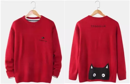 Newchic-fish-and-cat-sweater-front-and-back