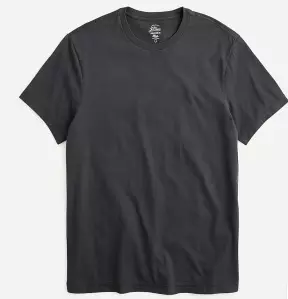 T-shirt de manga curta rasgada