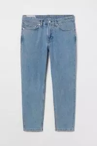 H&M Regular Tapered Crop Jeans
