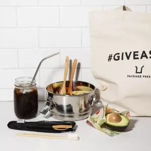 pakkafrítt zero waste kit, bestu gjafir fyrir vegan