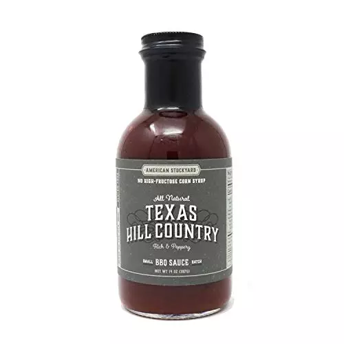 अमेरिकन स्टॉकयार्ड टेक्सास हिल कंट्री BBQ सॉस